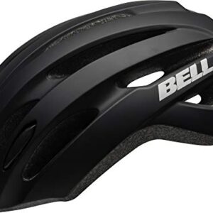 BELL Avenue MIPS Adult Road Bike Helmet - Matte/Gloss Black (2023), Universal X-Large (56-63 cm)