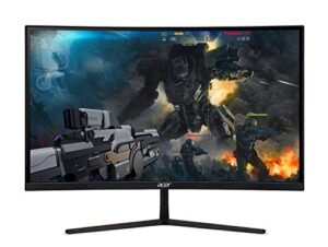 acer ei272ur pbmiiipx 27" 1500r curved wqhd (2560 x 1440) va gaming monitor with amd radeon freesync2 hdr technology, 144hz,vesa certified displayhdr400, dci-p3 (display port & 3 x hdmi ports),black