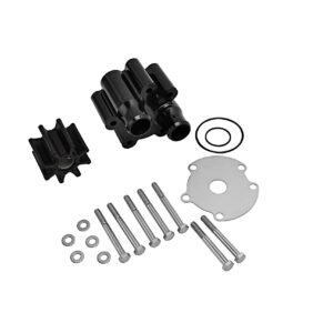 Raw Water Pump Housing & Impeller Kit - Sierra 18-3150,Quicksilver 807151A14,Mercury 46-807151A14,46-807151A7 - Mercruiser Alpha & Bravo 4.3,5.0,5.7,6.2,7.4,8.2L V6/8 Engines - Marine Inboard Repair