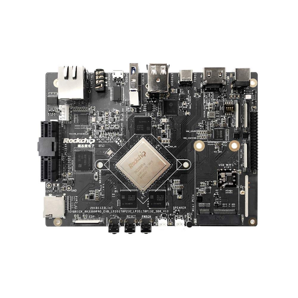 youyeetoo Toybrick Rockchip RK3399Pro TB-RK3399ProD Single Board Computer Support for AI and Machine Learning with Caffe and TensorFlow,NPU Up to 3.0 Tops