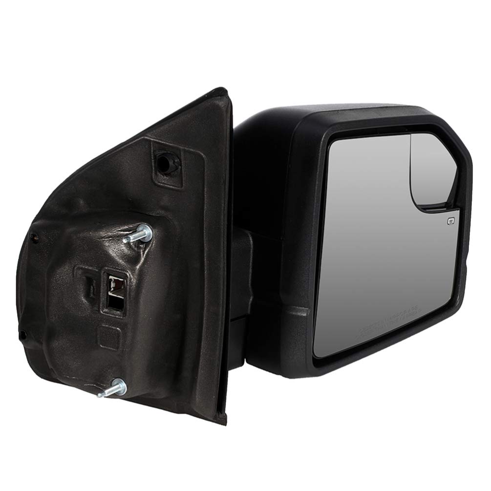 AUTOMUTO Towing Mirrors Left Right Side Tow Mirrors with Power Heated Turn Signal Fit Compatible with 2015-2018 For Ford for F150 Driver and Passenger Side Towing Mirrors