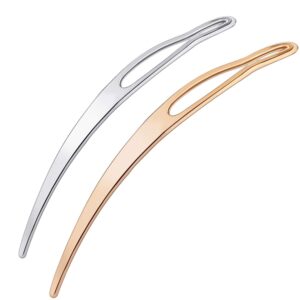 Dreadlock Tool Interlocking Tool for Locs, Easyloc Hair Tool for Dreadlocks, Interlocks or Sisterlocks, Tightening Accessory (Rose Gold, Silver)