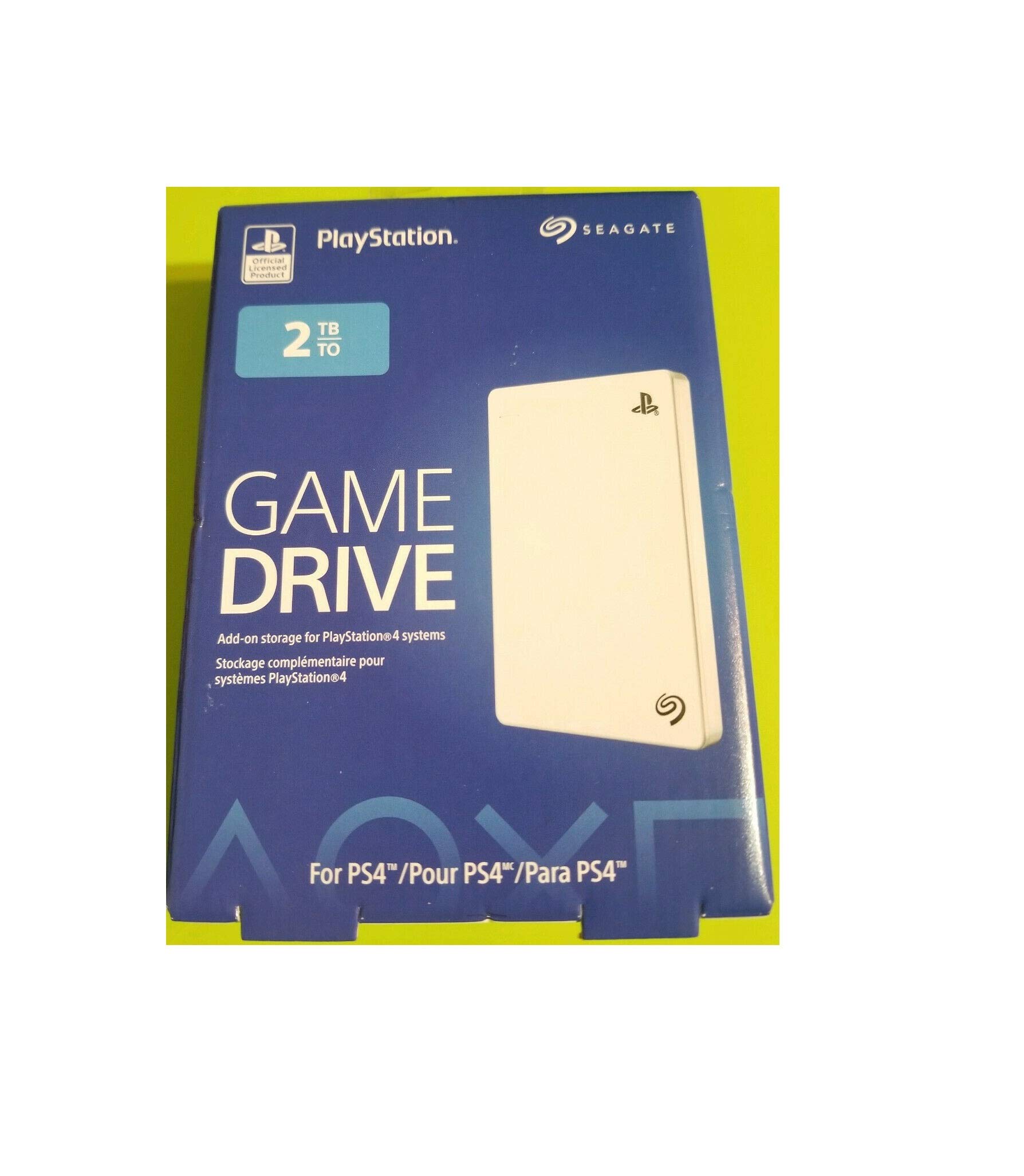 Seagate Game Drive for PS4 Systems 2TB USB 3.0 External Hard Drive Portable HDD STGD2000102