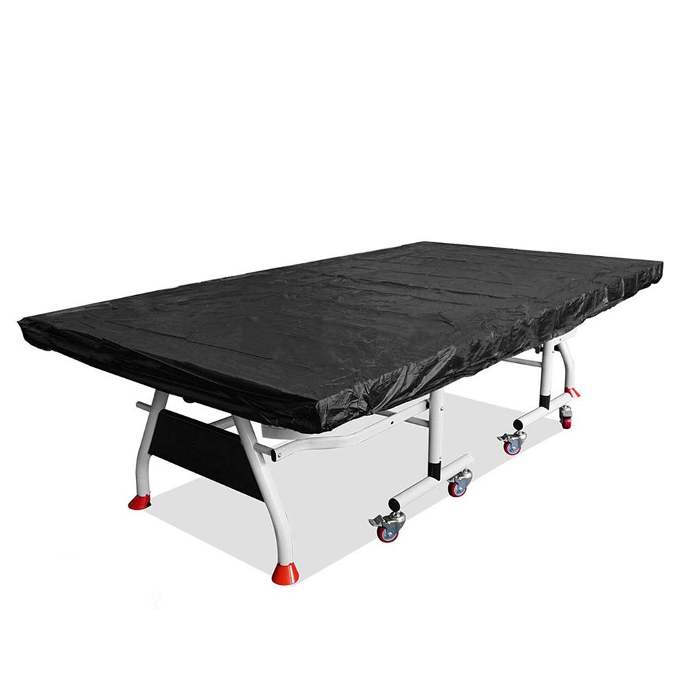 EDIONS Outdoor Table Tennis Table Cover, Waterproof and Dustproof Ping Pong Table Cover Breathable Polyester Protective Cover Can Be Used Indoors and Outdoors.