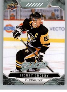 2019-20 upper deck mvp hockey #212 sidney crosby pittsburgh penguins official nhl trading card from ud