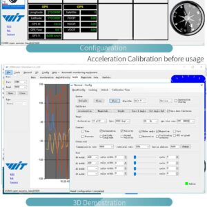 【SINDT-485 Modbus Accelerometer】High-Accuracy 200Hz MPU6050 3-Axis Acceleration+Gyro+Quaternion+2-Axis Angle(XY 0.05° Accuracy), IP67 Waterproof Tilt Sensor for Constructions Monitoring