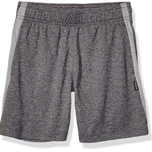 Jockey Boys Mesh Active Short, Charcoal Heather, Large