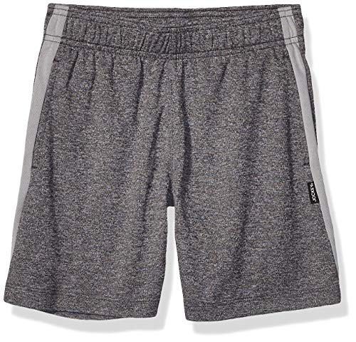 Jockey Boys Mesh Active Short, Charcoal Heather, Large