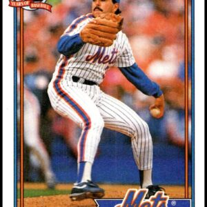 1991 Topps #510 John Franco NM-MT New York Mets Officially Licensed MLB Baseball Trading Card