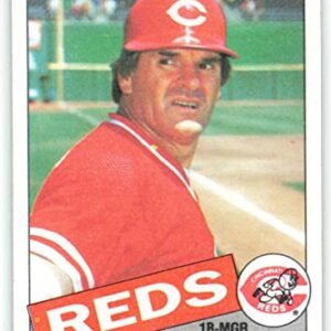 1985 Topps #600 Pete Rose Reds Baseball MLB