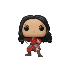 funko pop! disney: mulan (live) - warrior mulan, multicolour