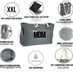 KEHO XXL Ultimate"Mom" Hospital Bag/Overnight Pregnancy Bag - (Grey)