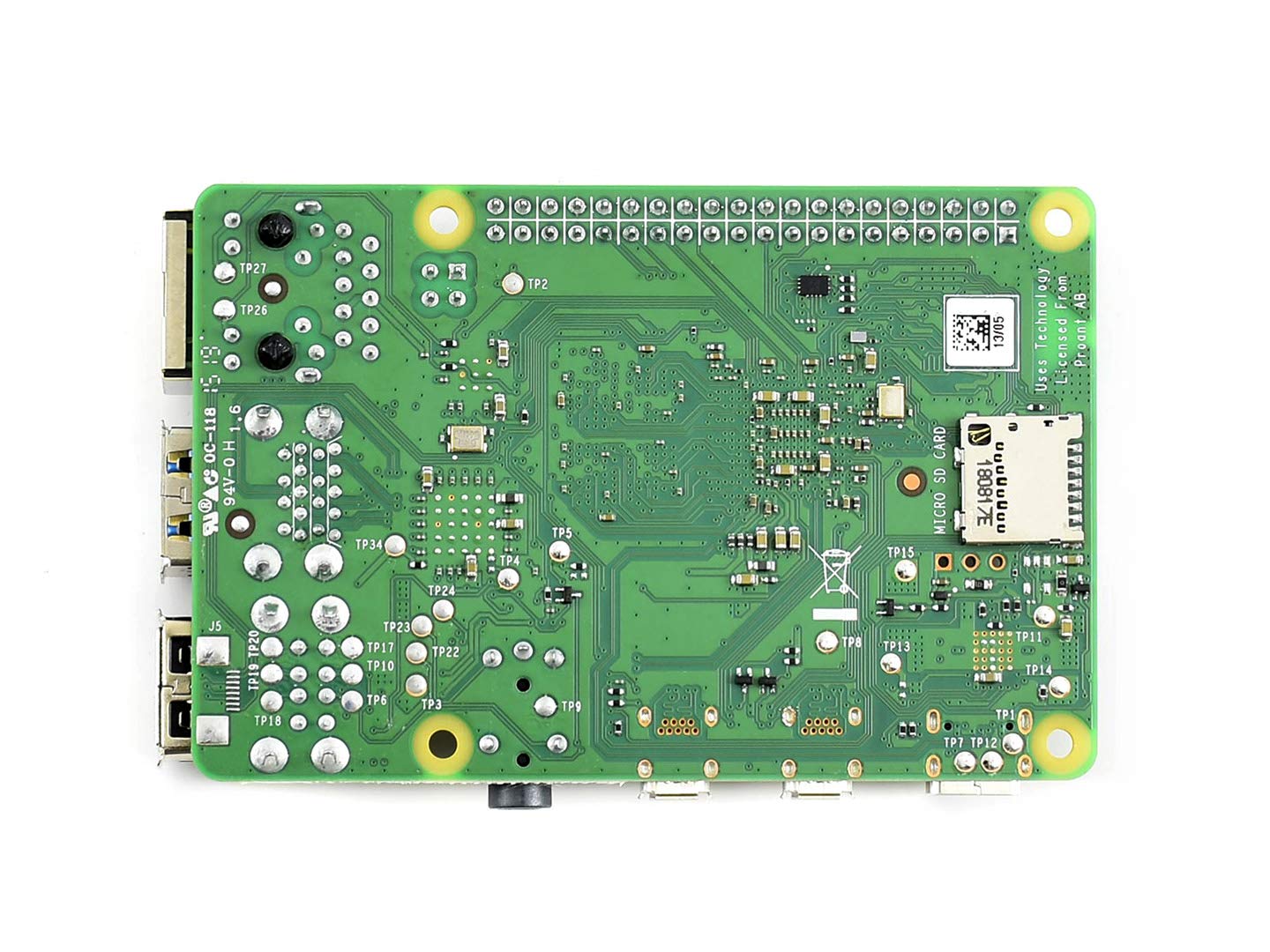 Waveshare Accessory Compatible with Raspberry Pi 4 Model B 2GB RAM with Powerful Processor Faster Networking Support Dual 4K Output and Different Choice of RAM Comes with a Copper Heat Sink