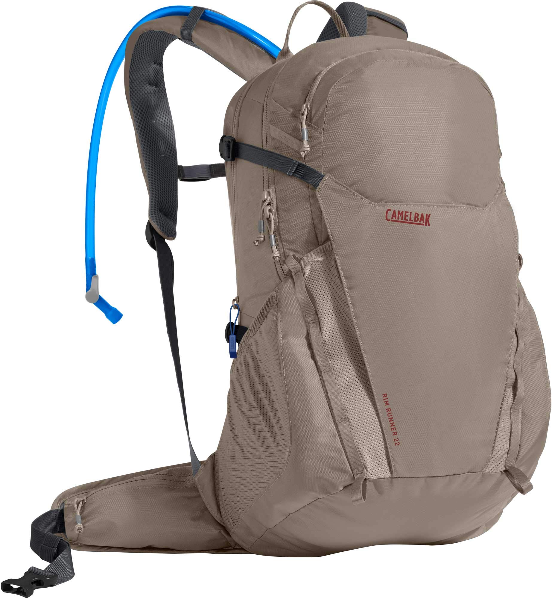 CamelBak Rim Runner 22 Hiking Hydration Pack – 85 oz , Brindle/Graphite