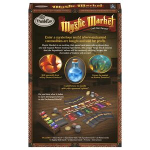 Think Fun Mystic Market: Bring The Magic to Your Board Game Night! for Ages 10+