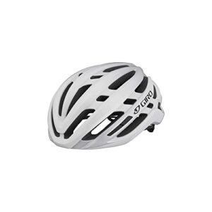 giro agilis mips mens road cycling helmet - matte white (2022), medium