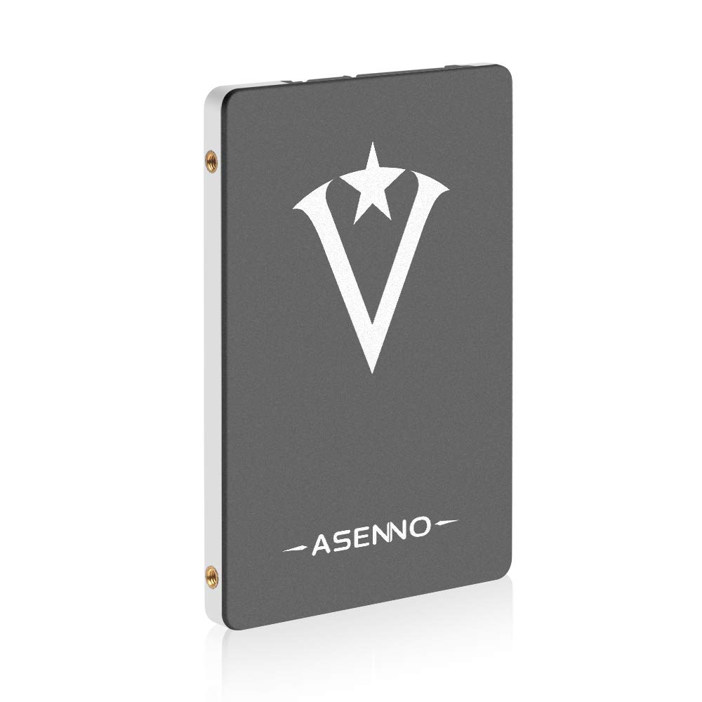 ASENNO 120GB 128GB 2.5 Inch SSD Internal Solid State Hard Drive for Notebook Tablet Desktop PC(120GB)