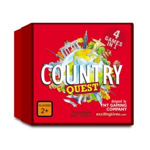 tnt gaming company tnt gaming company country quest - kids world knowledge card game