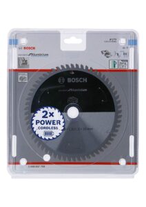 bosch professional circular saw blade standard (for aluminium, 173 x 20 x 1.8 mm, 60 teeth; accessories: cordless circular saw)