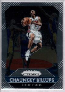 2015-16 panini prizm basketball #250 chauncey billups detroit pistons official nba trading card