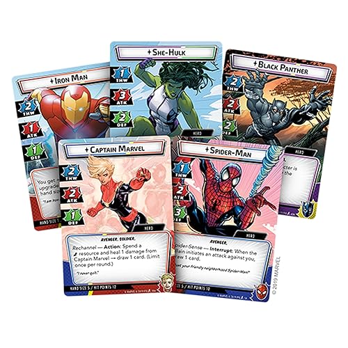 Marvel Champions The Card Game (Base Game) - Superhero Strategy Game, Cooperative Game for Kids and Adults, Ages 14+, 1-4 Players, 45-90 Minute Playtime, Made by Fantasy Flight Games