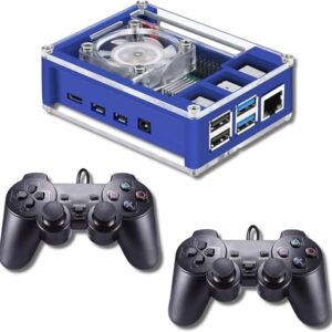 Retropie Emulation Console 130,000+ Games Raspberry Pi 4B Fully Loaded Retro Game Console - 60+ Consoles