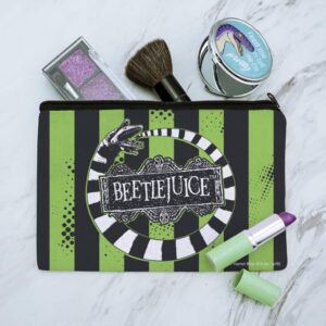 GRAPHICS & MORE Beetlejuice Beetle Worm Makeup Cosmetic Bag Organizer Pouch