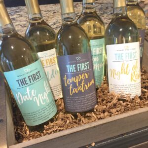 6 Mommy's First Milestone Wine Labels and Stickers, Great Baby Shower and Pregnancy Gift Ideas for Mom To Be, Funny Mom's First Moments After Having New Baby Girl or Boy – By Harper & Ivy Designs