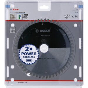 Bosch Professional Circular Saw Blade Standard (for Aluminium, 210 x 30 x 1.9 mm, 54 Teeth; Accessories: Cordless Circular Saw)