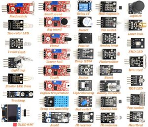 deyue 38 in 1 sensor module kit for arduino rapsberry pi project