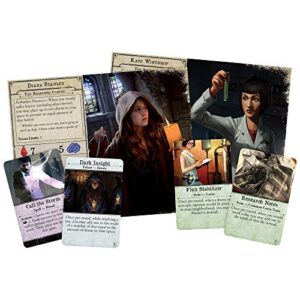 Arkham Horror The Dead of Night Board Game EXPANSION - New Scenarios, Investigators, and Horrors! Cooperative Mystery Game, Ages 14+, 1-6 Players, 2-3 Hour Playtime, Made by Fantasy Flight Games