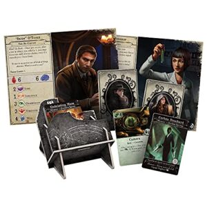 Arkham Horror The Dead of Night Board Game EXPANSION - New Scenarios, Investigators, and Horrors! Cooperative Mystery Game, Ages 14+, 1-6 Players, 2-3 Hour Playtime, Made by Fantasy Flight Games