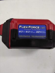 toro flex-force power system 60-volt max 6.0 ah lithium-ion l324 battery