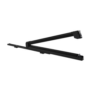 thule snowpack extender ski/snowboard rack (6pr/4 boards), black