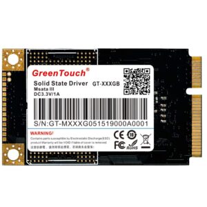 greentouch msata 64gb internal solid state drive mini sata ssd disk 64gb for table pc, desktop