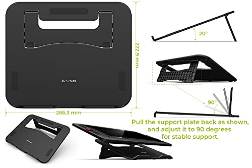 XPPen Artist12 Pro 11.6" Drawing Tablet with Screen Pen Display Full-Laminated Graphics Tablet with Tilt Function Battery-Free Stylus and 8 Shortcut Keys(8192 Levels Pen Pressure and 72% NTSC)