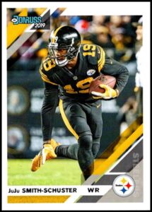 2019 donruss #213 juju smith-schuster nm-mt pittsburgh steelers officially licensed nfl trading card