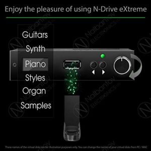 USB Emulator Nalbantov N-Drive eXtreme for Roland KR3, KR5, KR7, KR11, KR103, KR105, KR177, KR277, KR377, KR570, KR575, KR577, KR770, KR777, KR977, KR1070, KR1077 & KF7 & HP557 & HPi7