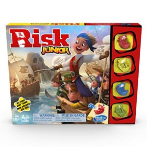 hasbro gaming risk junior : strategy board game; a kid's intro to the classic game for ages 5 and up; pirate themed (amazon exclusive)