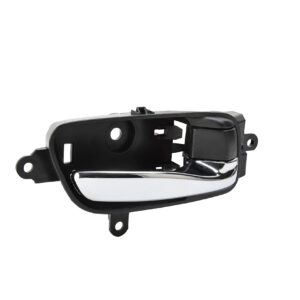 Interior Door Handle Passenger Side, Right - Front or Rear - Compatible with Nissan Altima 2013-2018, Armada 14-15, Murano 2015 - 2019, Pathfinder 2013-2019, Titan - Replaces 80670-3TA0D, 80670-3TA0A