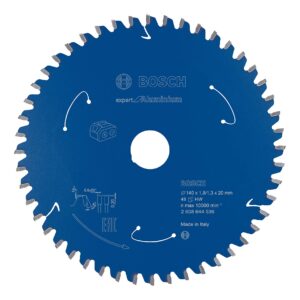 Bosch Professional Circular Saw Blade Expert (for Aluminium, 140 x 20 x 1.8 mm, 48 Teeth; Accessories: Cordless Circular Saw)