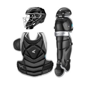 easton jen schro the fundamental catcher's equipment box set kit, medium, black