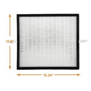 Filter-Monster True HEPA Replacement Compatible with Alen FF50 Air Filter for Allergies and Dust