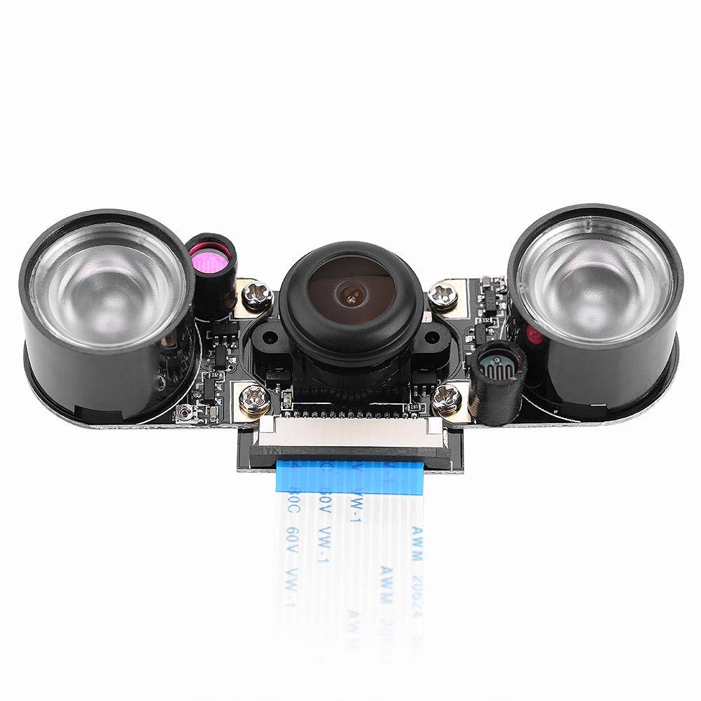 Wide Angle Fish-Eye Lens Camera Module,Camera Module for Raspberry Pi 3/2/B Adjustable-Wide Angle Camera Module,1080p Mobile Phone Accessories Raspberry Pi 4 Camera