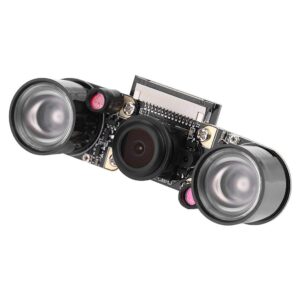 Wide Angle Fish-Eye Lens Camera Module,Camera Module for Raspberry Pi 3/2/B Adjustable-Wide Angle Camera Module,1080p Mobile Phone Accessories Raspberry Pi 4 Camera