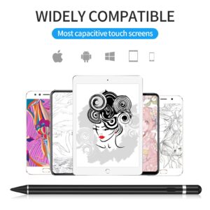 Stylus Pen for Touch Screens, Digital Pen Active Pencil Fine Point Compatible with iPhone iPad and Other Tablets