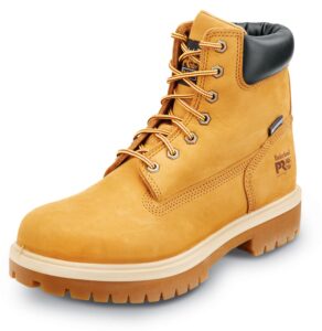 timberland pro 6in direct attach men's, wheat, soft toe, maxtrax slip resistant, wp/insulated boot (10.5 m)