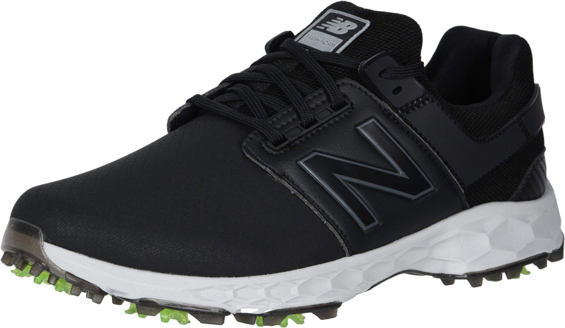 New Balance Men's LinksPro Golf Shoe, Black, 8 Wide