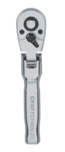 craftsman flex head ratchet, stubby, sae, 72-tooth, 3/8-inch drive (cmmt99425)