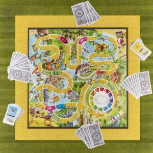 Hasbro Gaming The Game of Life Junior Board Game for Kids Ages 5 and Up,Game for 2-4 Players